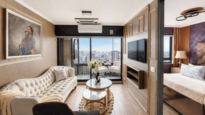 Modern Flat On The 32nd Floor | Metro + Prime Location - Chile