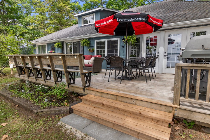 Chalet Blue Heron Au Bord Du Lac Avec Jacuzzi - Fenelon Falls