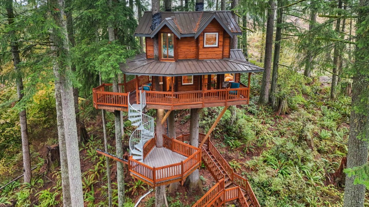 Eagles Nest Treehouse - Monroe, WA