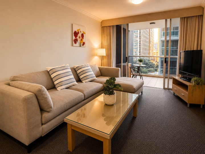 City Stay In Brisbane | Modern 2br With Pool & Gym - Brisbane