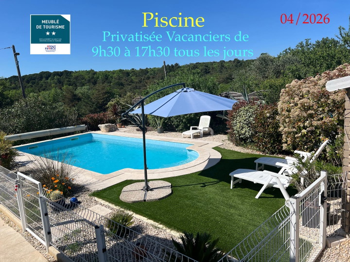 Uzès Proche, Charmant Appart Calme, Piscine, Clim. - Uzès
