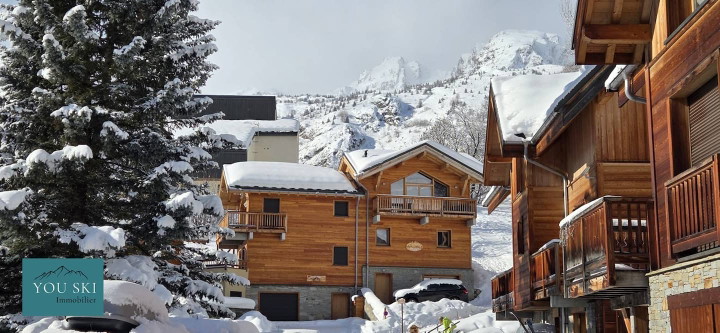 Chalet Cocooning En Triplex 8 Pers. Centre Station - Savoie