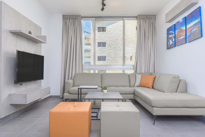Grey 201&nbsp;: Appartement Moderne De 2&nbsp;Chambres à Awkar - Liban