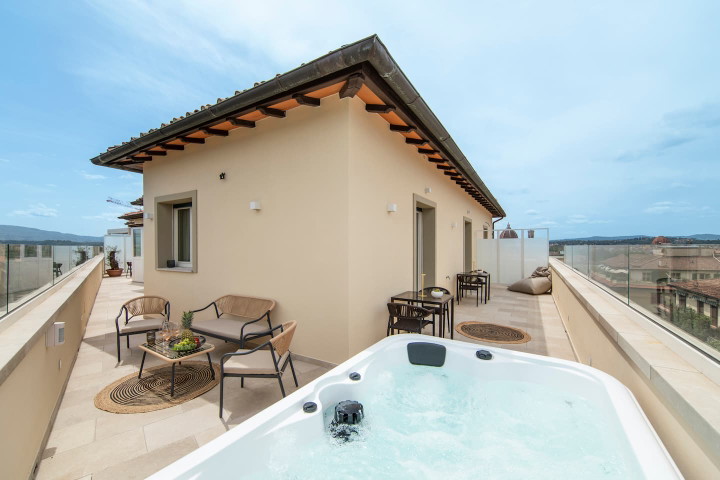 Luxury: Penthouse With Terrace Over Florence - Fiesole