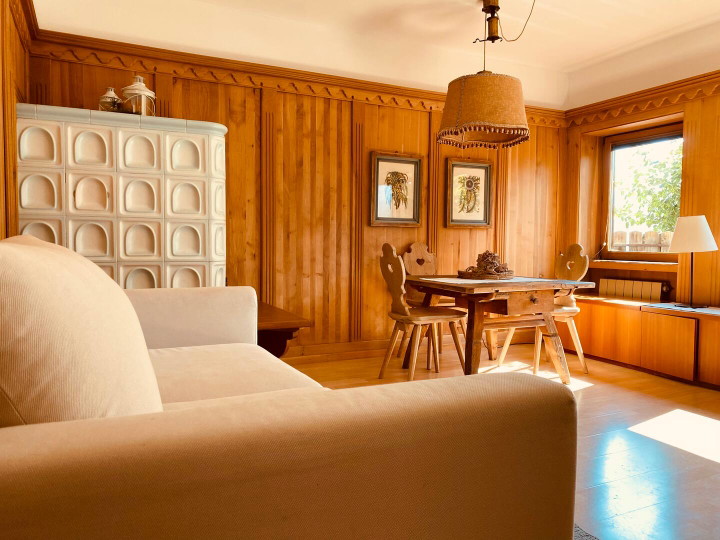 7 Posti Letto Appartamento Con Vista + Giardino - Predazzo