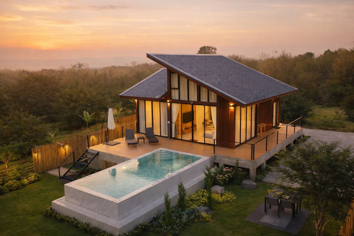 Secluded Pool Villa With Mountain View - Tailandia