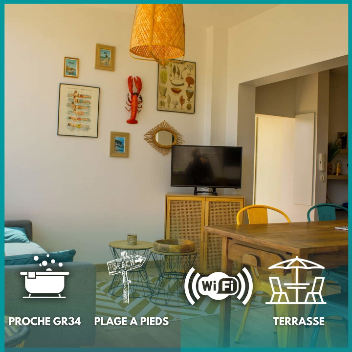 Le Sardinier/wifi/plage à Pieds - Camaret-sur-Mer