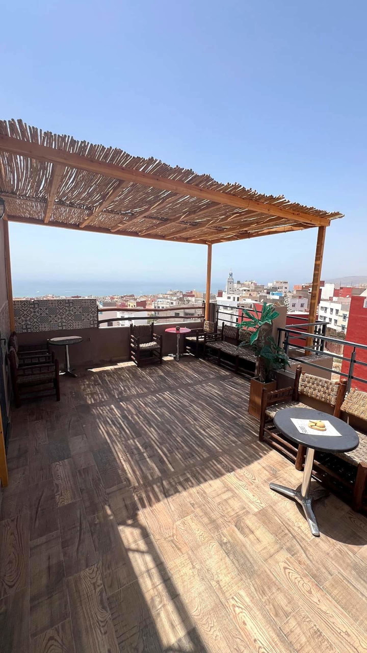 Appartement N°2 · Rooftop Vue Mer, Fibre 1 Gb - Taghazout