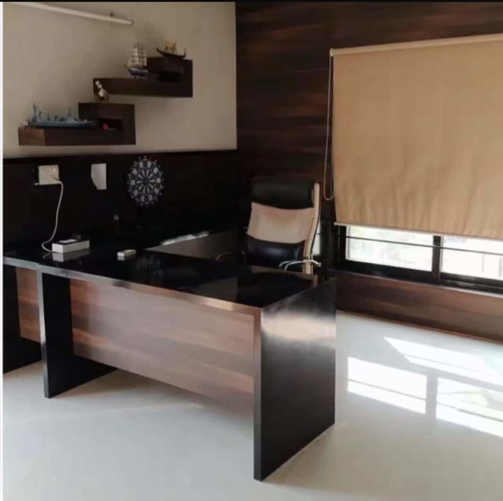 Elegant Bedroom With Bathtub, Balcony & Workspace - Vadodara