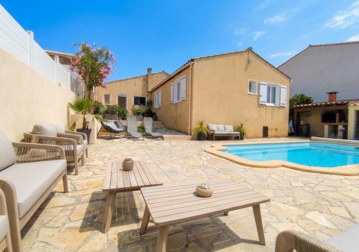 Maison Calme Avec Piscine - Narbonne