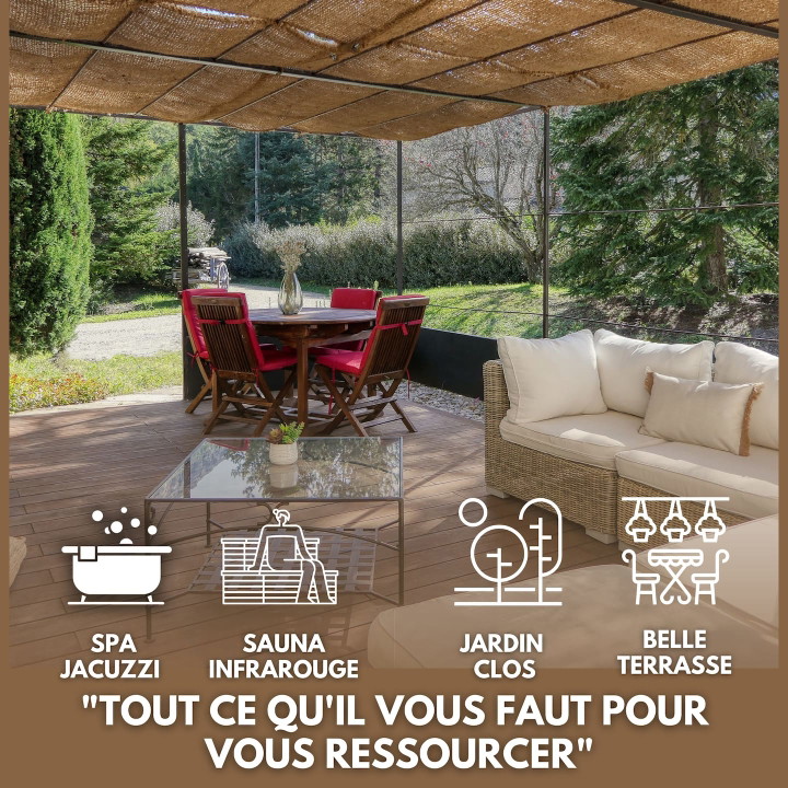 Agathe - Votre Cocon 4* Avec Jacuzzi Spa - Drôme