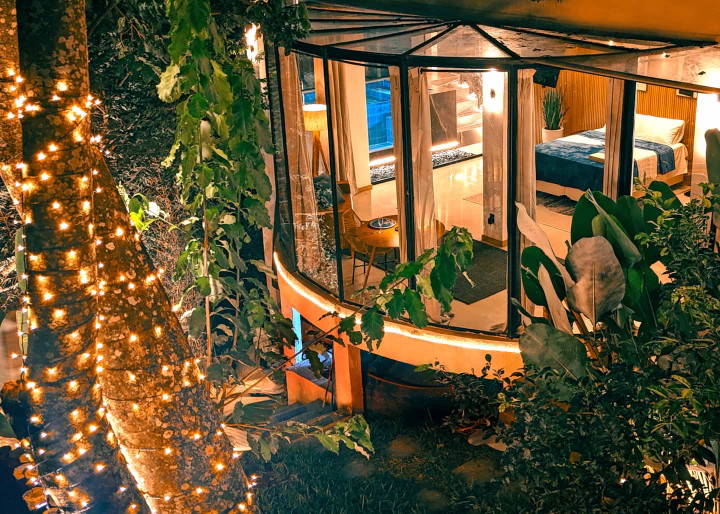 Glass Dome Cabin In The Forest - Rio de Janeiro
