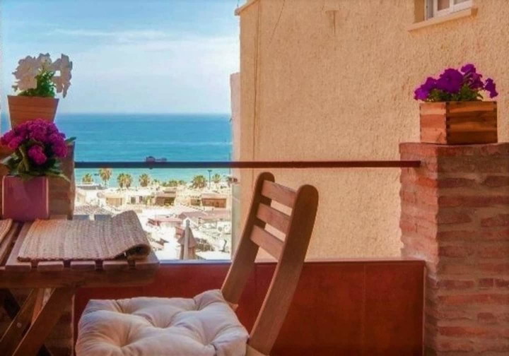 Terraza Vistas Al Mar - Vacaciones Y Teletrabajo - Torremolinos