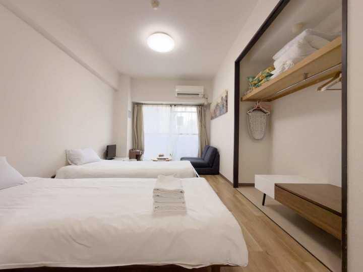 【4ppl/4f】7 Min To Nihonbashi Sta/48 Min To Kix/1dk - Osaka