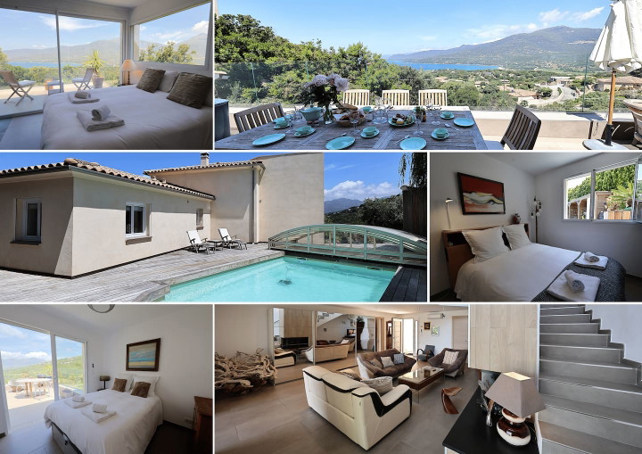 U Casaniddu  Villa Entre Mer Et Montagne, Piscine - Propriano