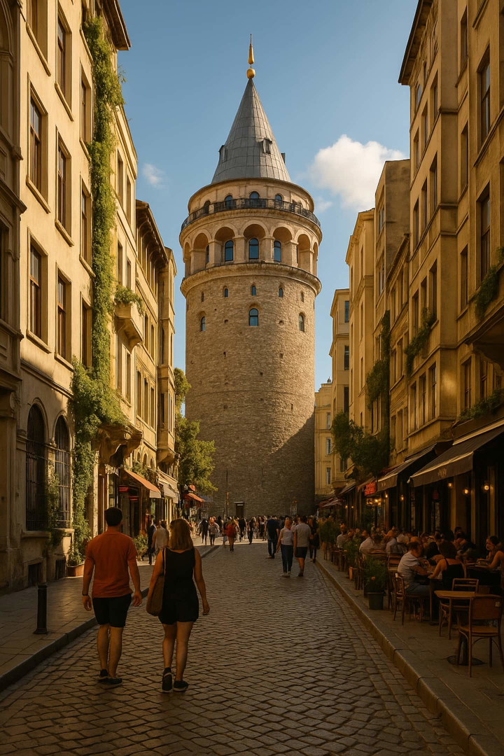 Galata Gem | 2br + Metro At Your Door - Beyoğlu