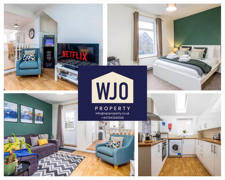 4bdr Work Base - Parking -Sleeps 7-team Deals - Southampton, UK