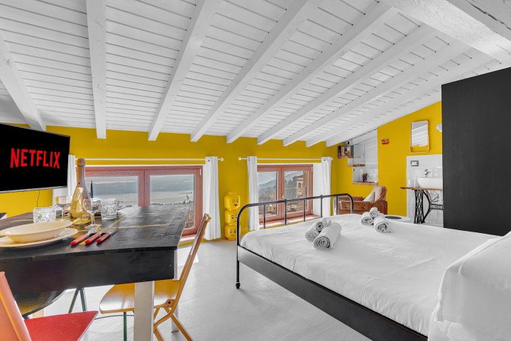 Small Penthouse With Lake View In Gardone - Gardone Riviera