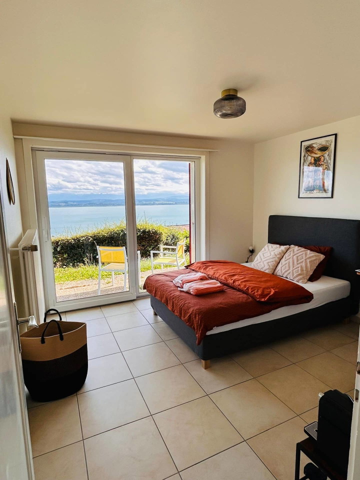 Vue Lac Suite Indépendante Cape Coast + Terrasse - Neuchâtel