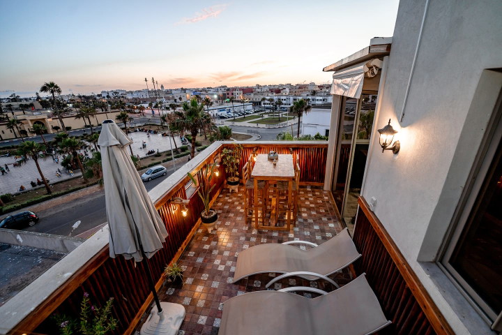 Wooden Heaven Terrace And View In Essaouira Center - Essaouira