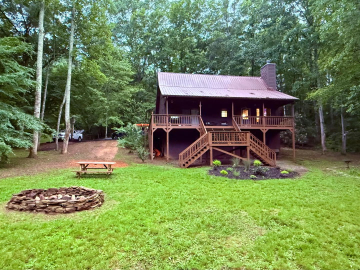 River Refuge Retreat 2 Secluded Riverfront Acres - Blairsville, GA