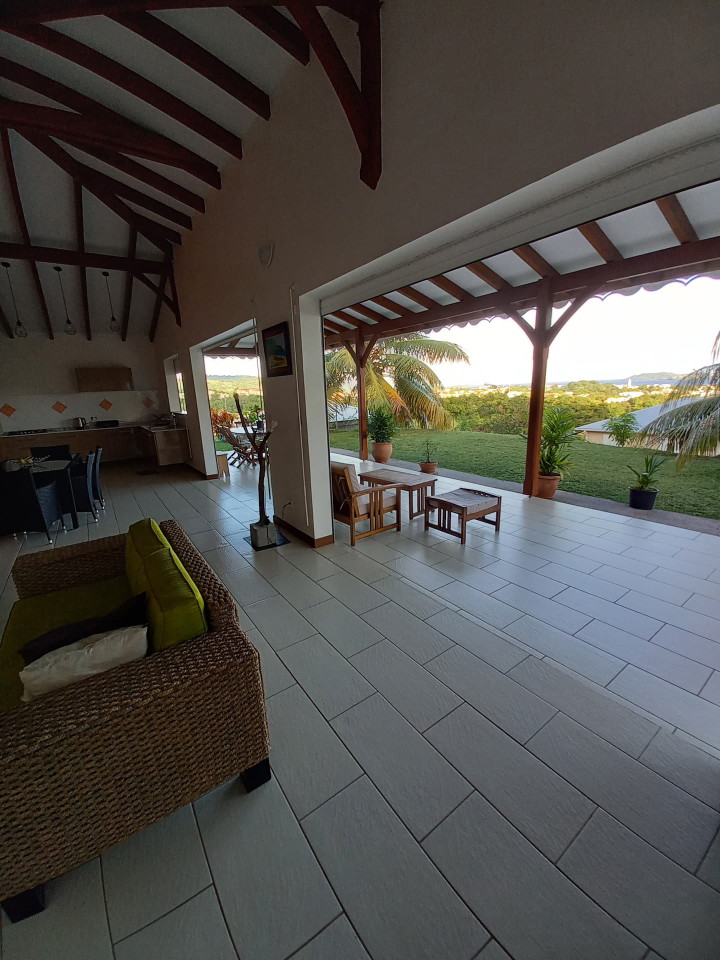 Belle Villa Creole Avec Vue Imprenable Sur La Mer - Martinique