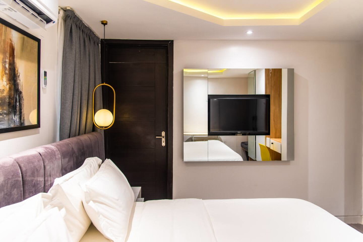 George Residence: Comfy 1br Lekki + Pool + Wifi - Lagos