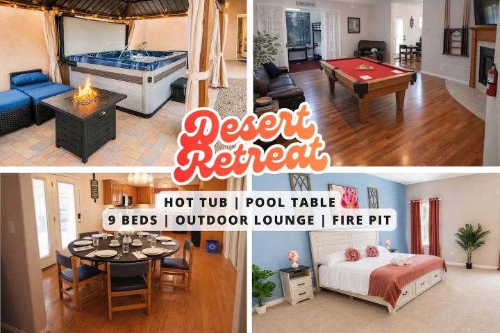 Well-stocked W/ Hot Tub, Pool Table, Firepit, Wifi - Farmington, NM