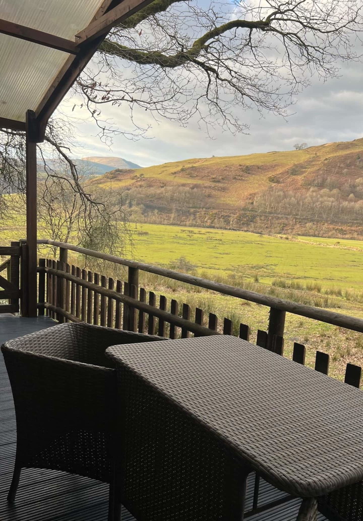 Cosy Cabin With Panoramic View. - Machynlleth