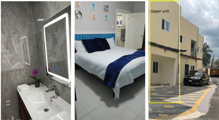 Family Duplex 4 Bedrm 4bath| 8-12 People - Kingston