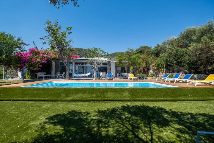 Private Pool Villa With Sea View In Bodrum Center - Bitez