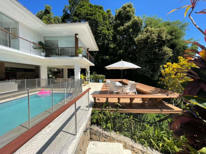 House In Angra With Sea View And Incredible Sunset - Ilha Grande