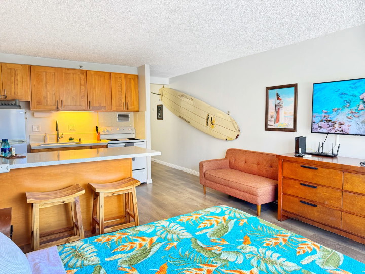 Cozy Heart Of Waikiki Studio Free Parking - O‘ahu, HI