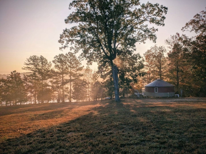 The Hive - Yurt Stay On Micro Farm - Tennessee