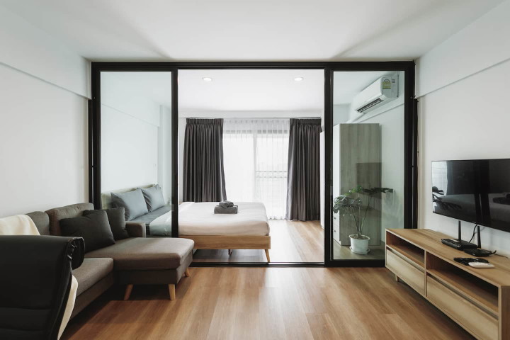The 1014-cozy1 Br W/ Air Purifier & Pool In Nimman - Thailand