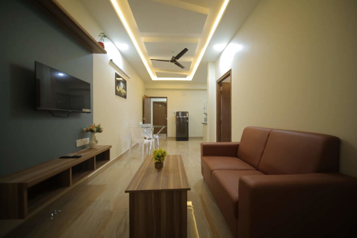 Stylish 1bhk Flat| Hsr Layout| Work-friendly & Gym - Bangalore
