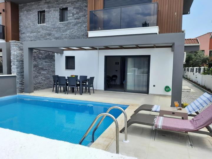 House Of Alice1-çalış Sahile Yakın Havuzlu Villa - Çalış Beach