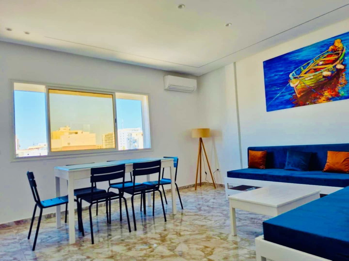 Wonderful 3 Rooms Apartment In The Heart Of Sousse - Tunisie