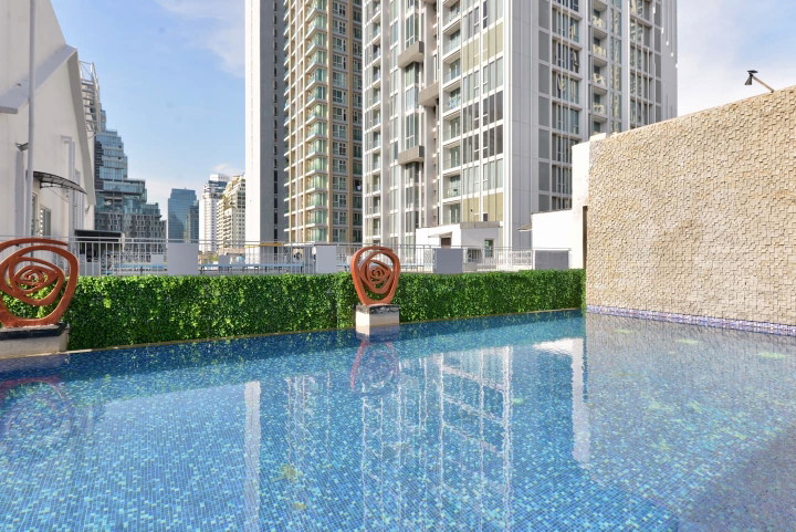 Dazzle Airy 1br - Prime Area- Nana - Great Pool - Thailand