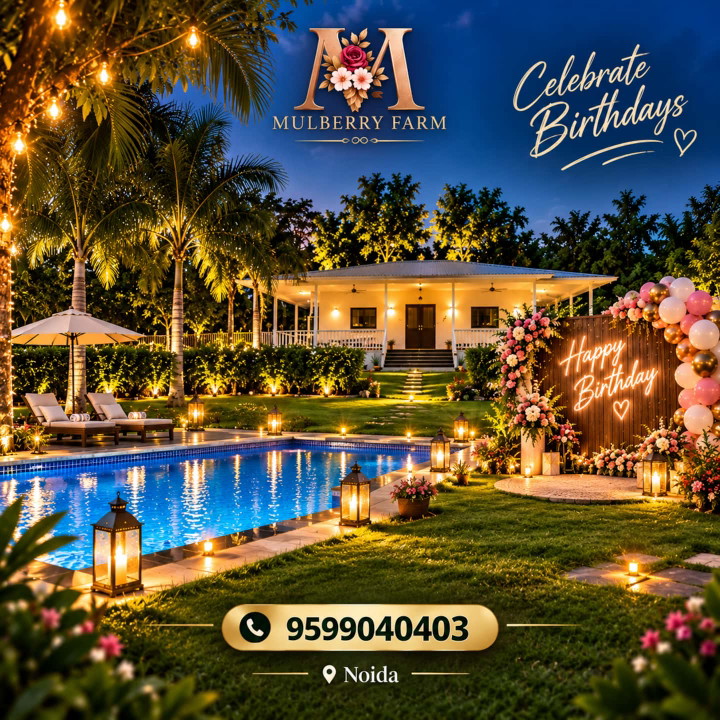 Mulberry Farm Noida- Equipped With Jbl Party Box - Faridabad
