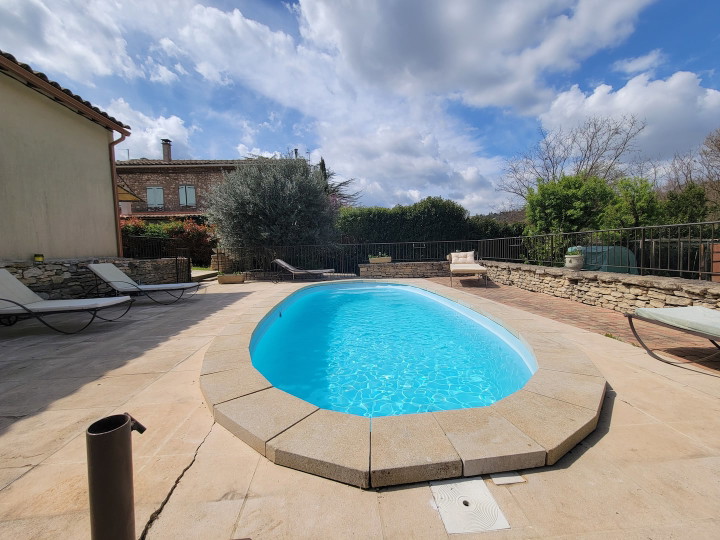Maison Famille Avec Piscine Jacuzzi Salle De Sport - Rustrel