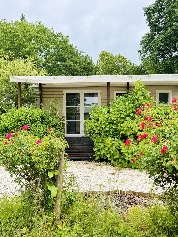 Mobile-home Face Au Lac Camping 4 éToiles - Landes