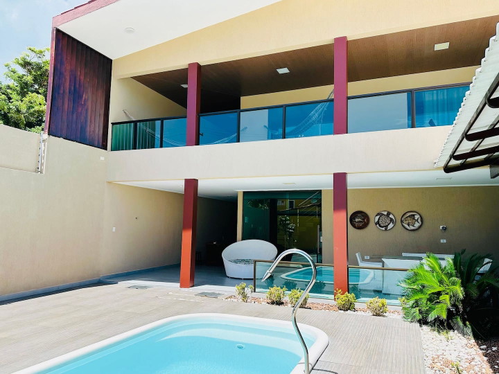 Luxury Beachfront House With 5 Bedrooms And Pool - Praia dos Carneiros