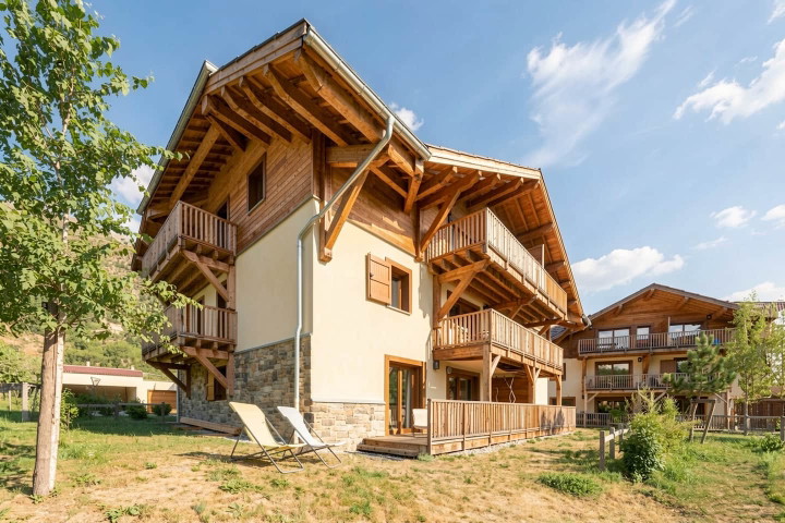 Grand Duplex Neuf 100 M2 Deux Terrasses Et Jardin - Le Monêtier-les-Bains