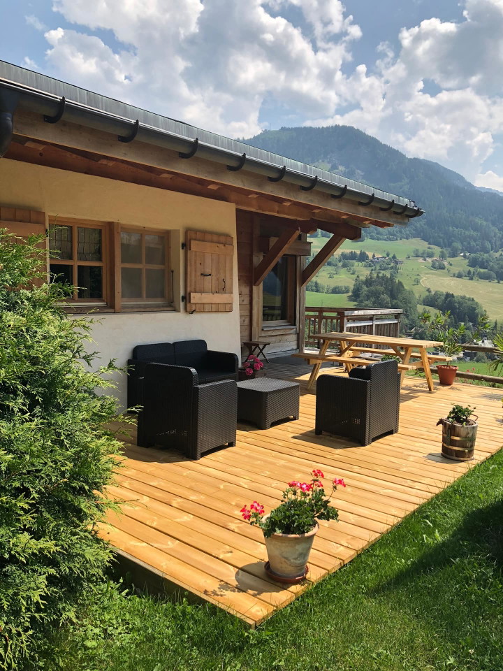 Dans Chalet  Vue Mt Blanc, Apt 4p Denv 130 M2 - Praz-sur-Arly
