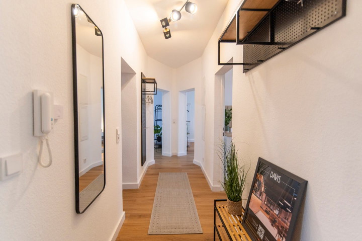 Modern & Central, 90 Sqm, 3 Bedrooms, Balcony, Tv - Fulda