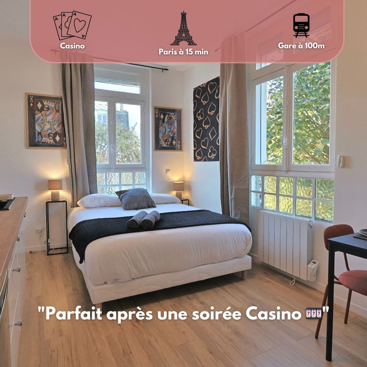 Studio De 17 M² Lac Et Casino à Pied Paris à 15 Minutes - Enghien-les-Bains