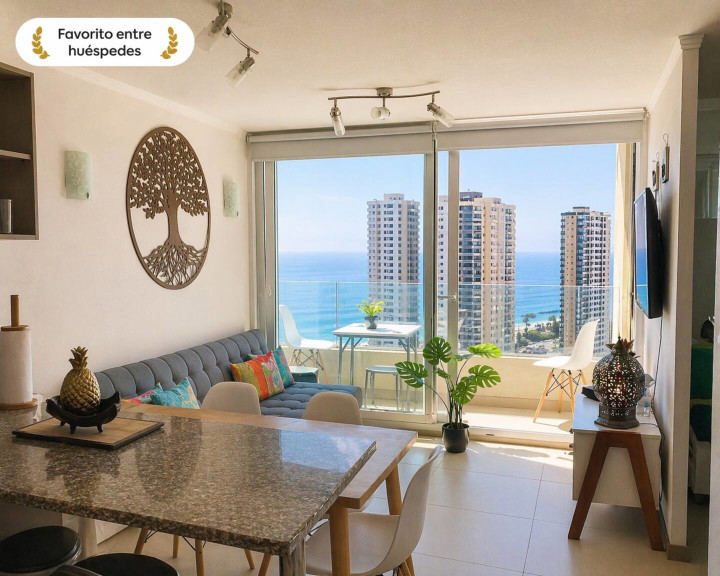 Vue Sur La Mer | Terrasse | Piscine | 4 Personnes - Coquimbo