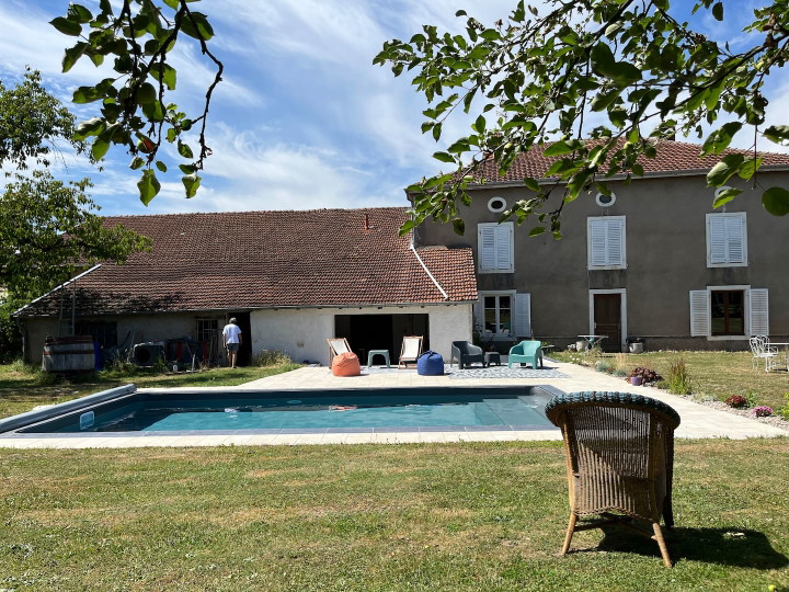 Grande Maison, Campagne, Piscine, 10 Personnes. - Vosges
