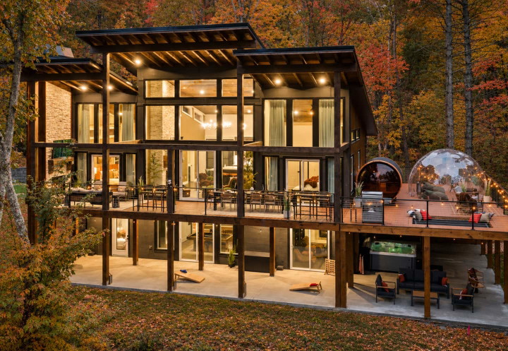 Bluebird Reserve: Domesaunahottubfirepitviews - États-Unis